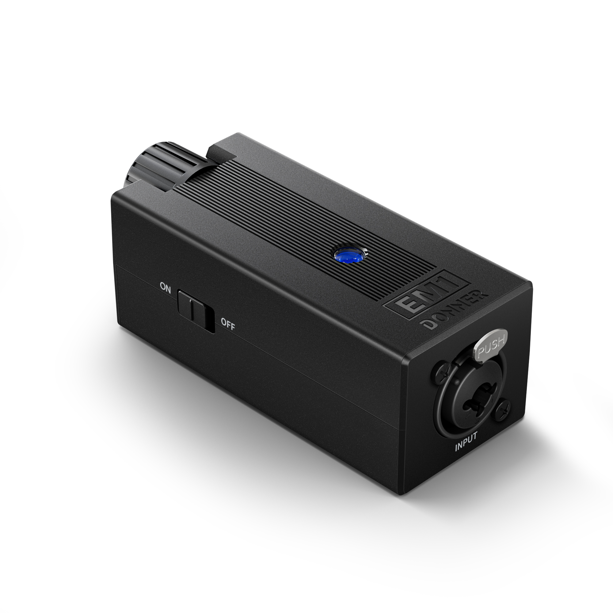 AMPLIFICADOR DE AURICULAR DONNER EM1 RECARGABLE-USBC-NEGRO | DONNER